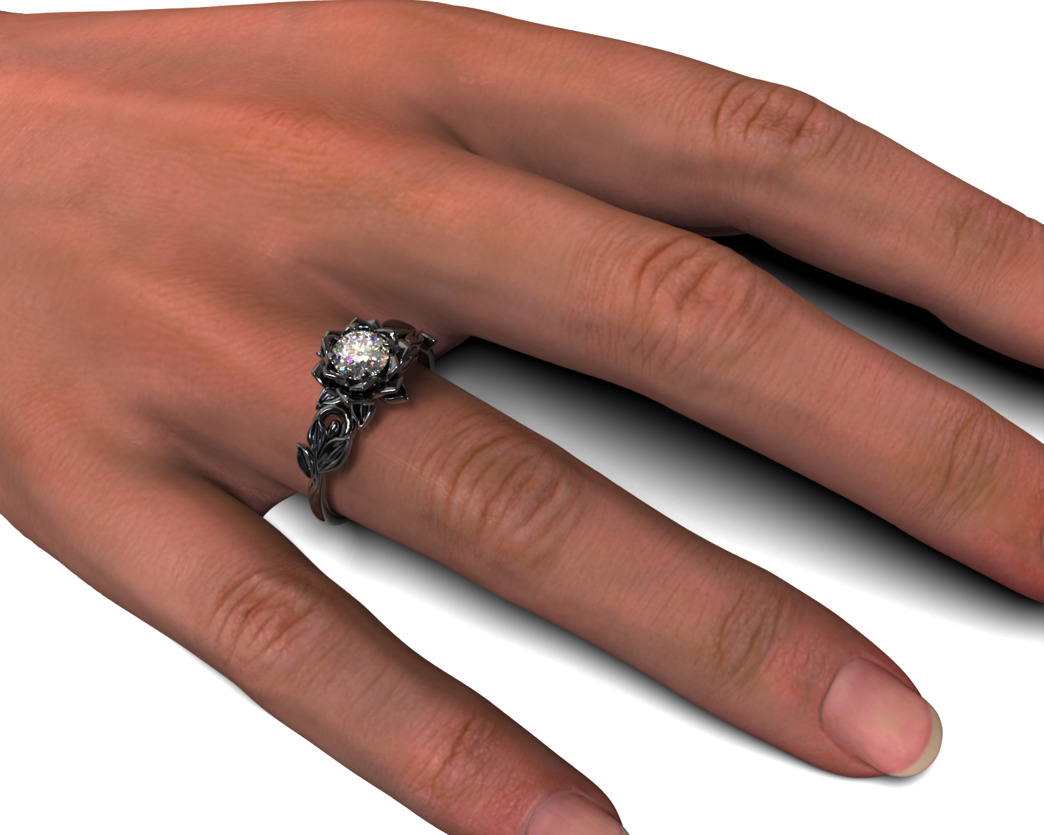 Gothic Engagement Rings - Vidar Boutique